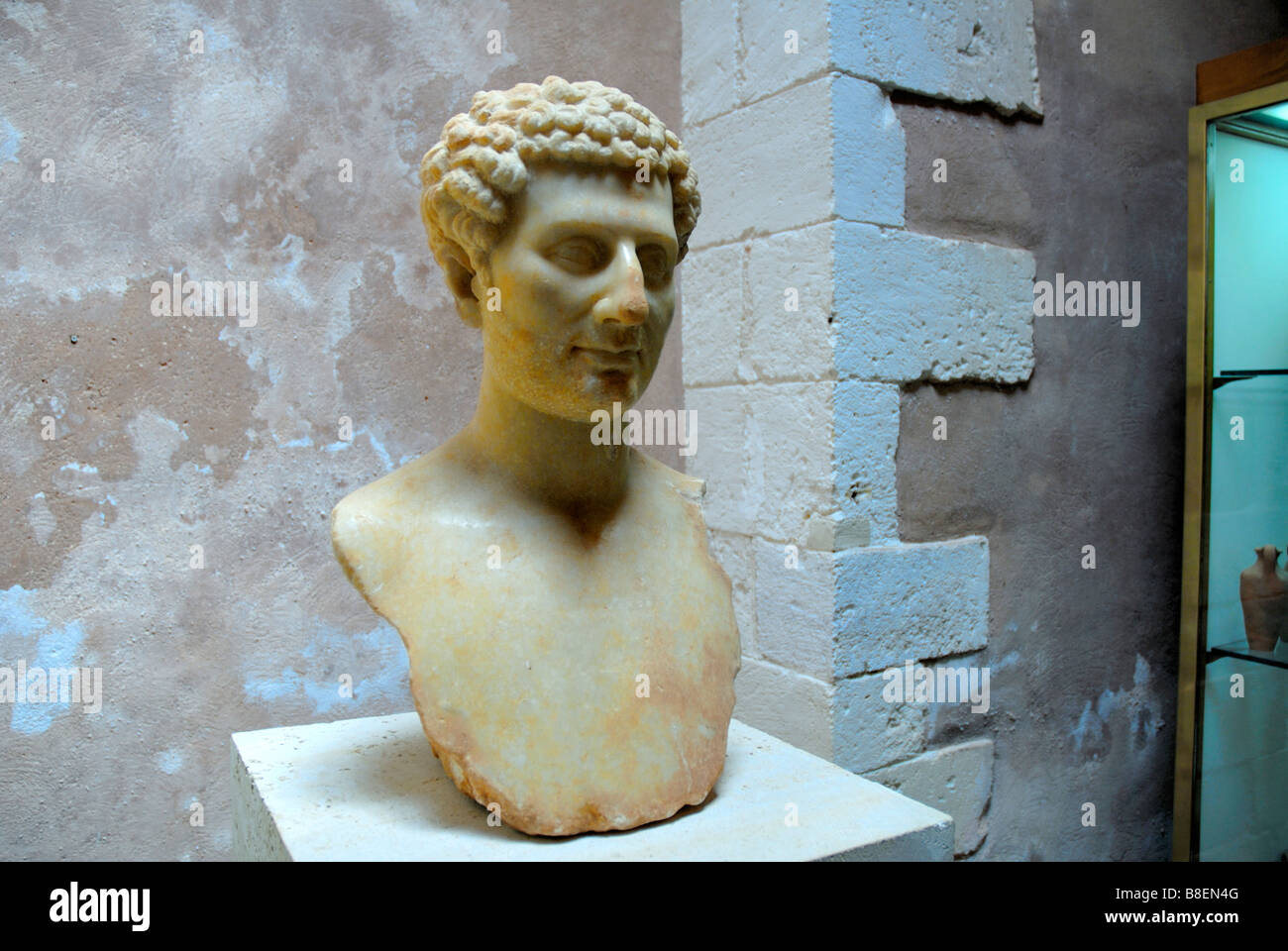 Treasures in the Archaeological Museum in Chania in Western Crete in ...