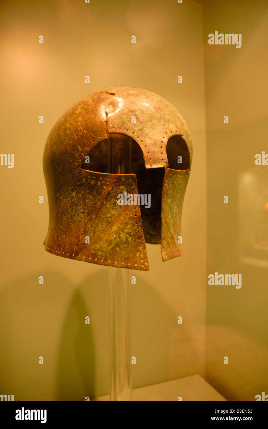 Treasures in the Archaeological Museum in Chania in Western Crete in ...