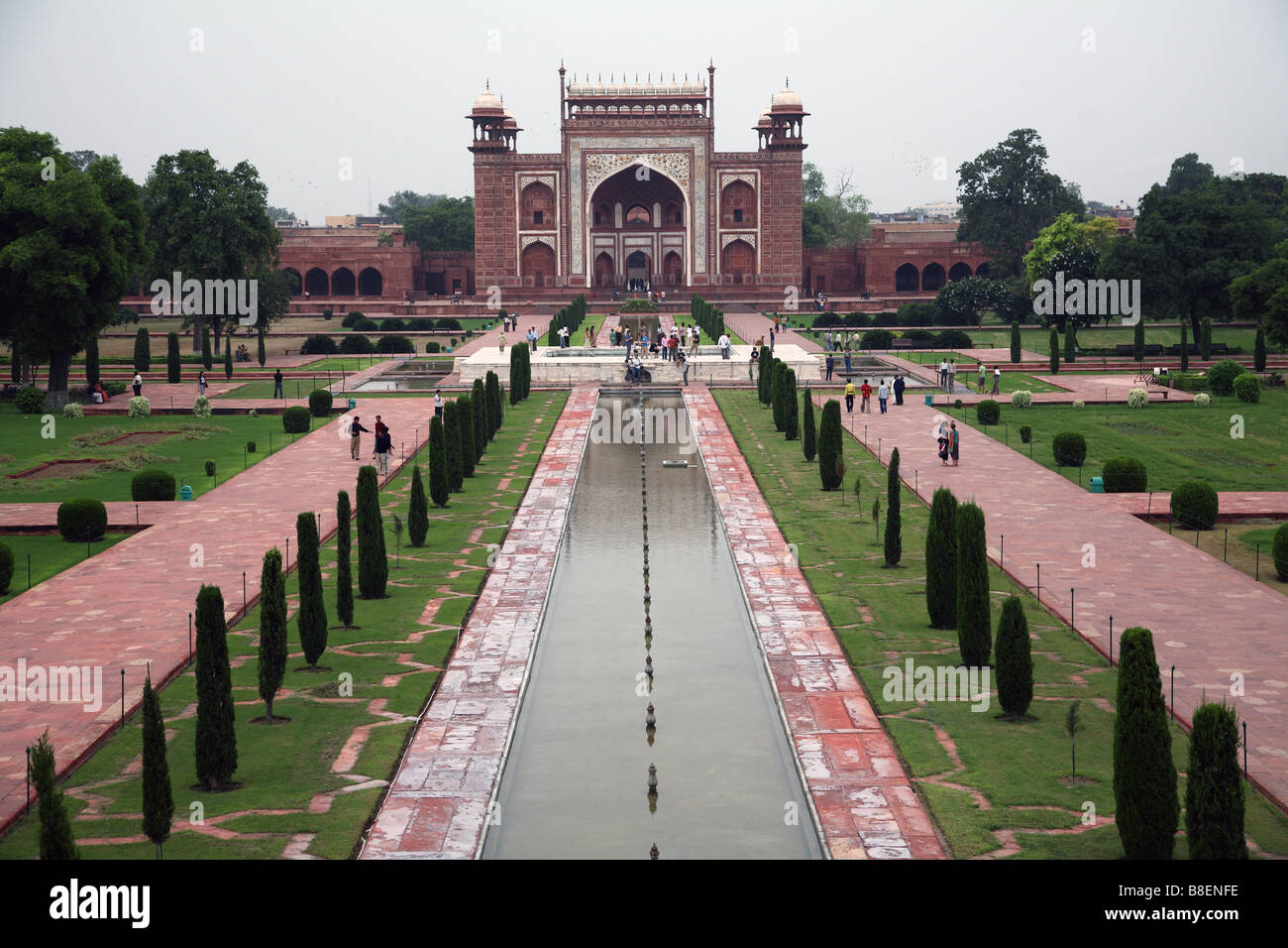 Taj mahal garden hi-res stock photography and images - Alamy