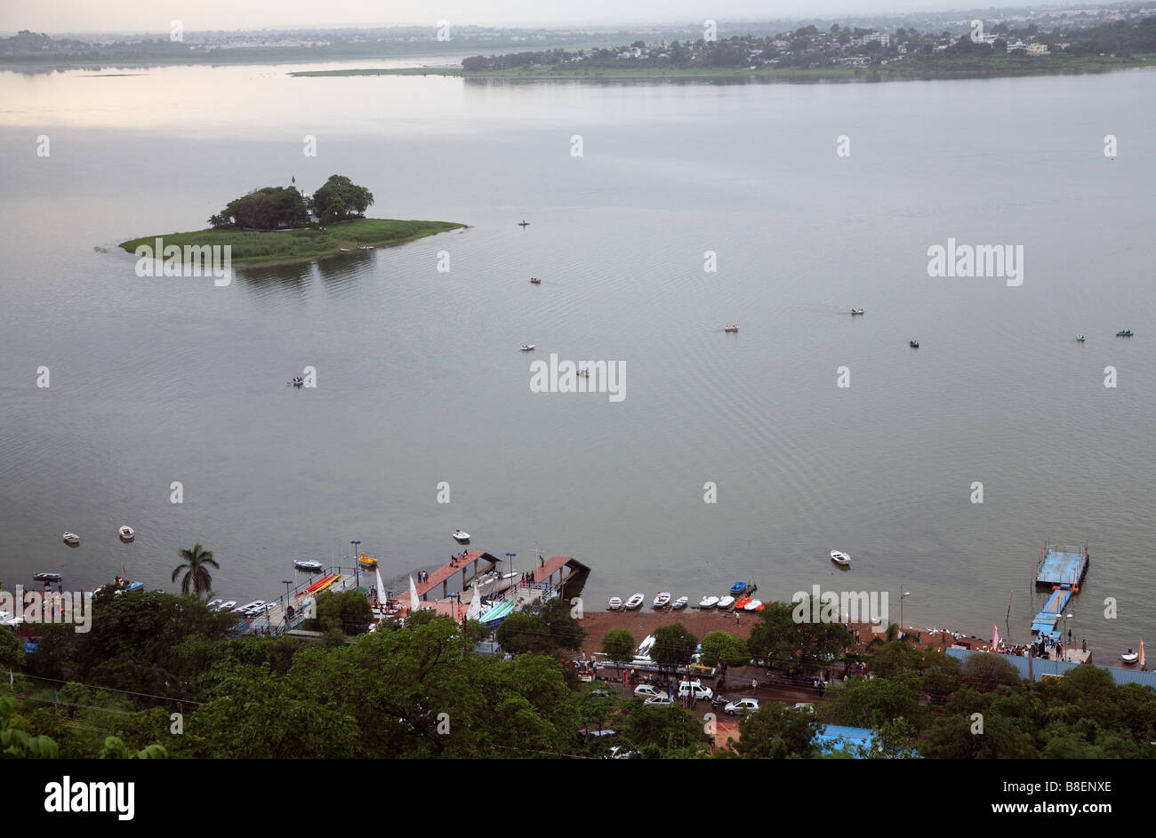 India, Bhopal lake Stock Photo - Alamy