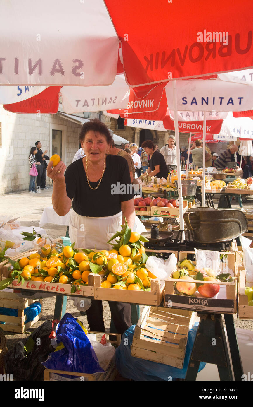 Local market dubrovnik hi-res stock photography and images - Alamy