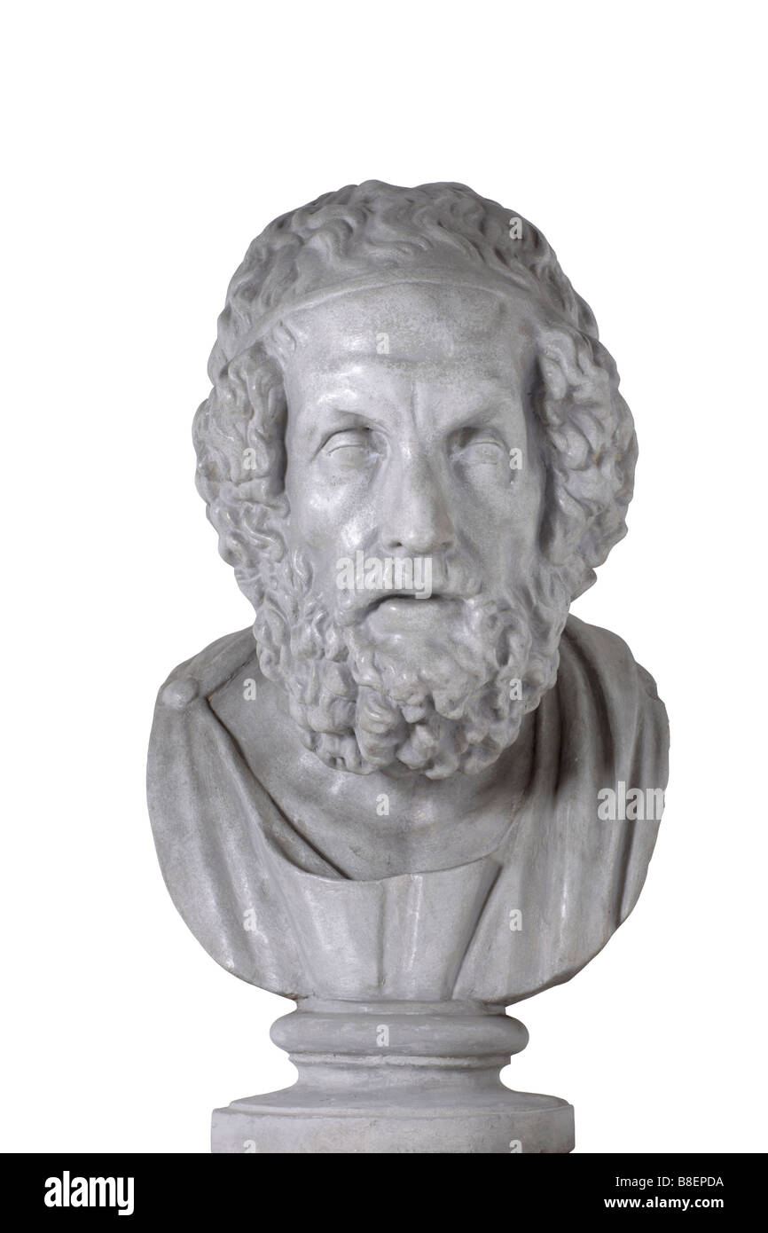 Statue Bust Homer Greek High Resolution Stock Photography and Images ... Statue Bust Homer Greek High Resolution Stock Photography and Images ...