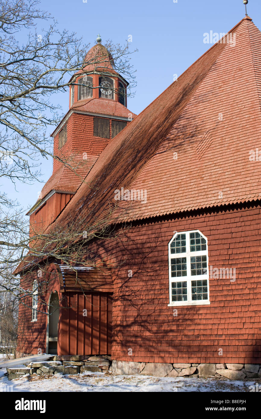 Seglora Church (Skansen Stock Photo - Alamy