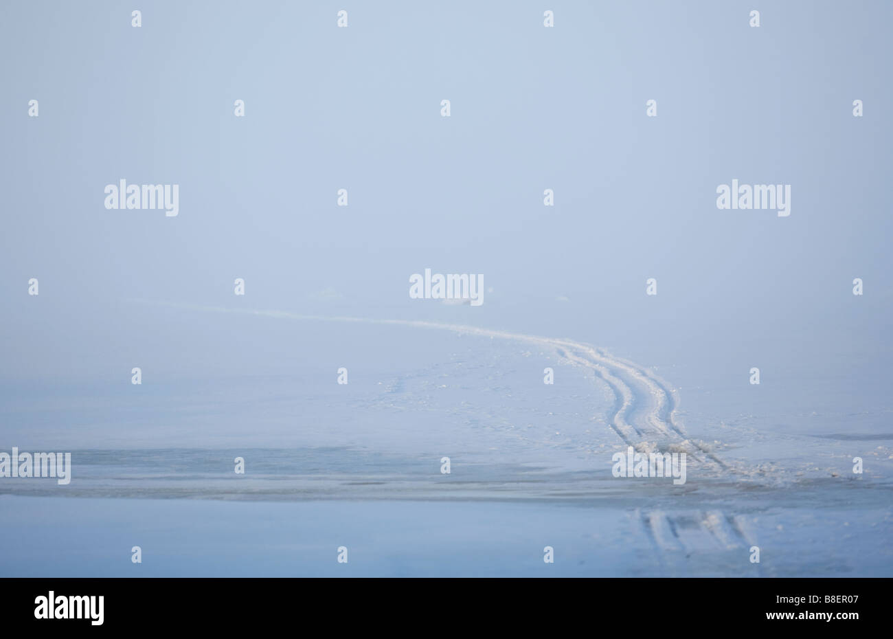 Empty snowmobile hi-res stock photography and images - Alamy