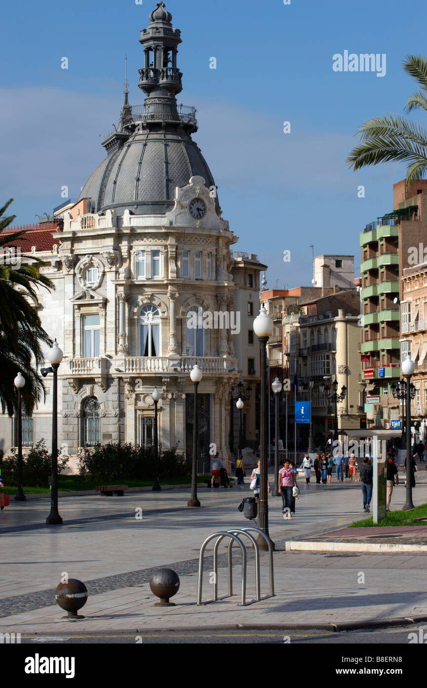 City Hall Cartagena Costa Calida Spain Stock Photo - Alamy