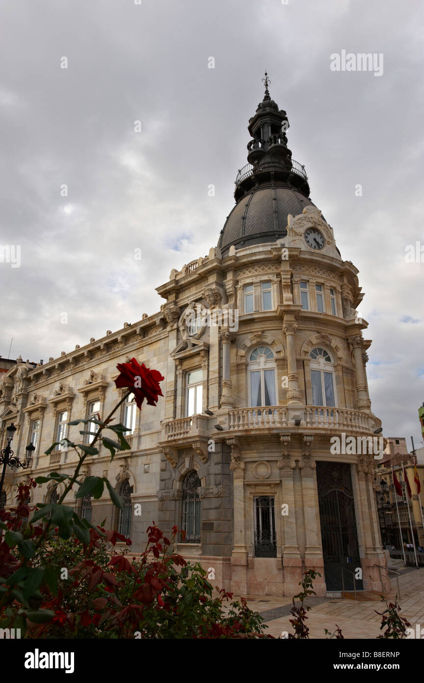 City Hall Cartagena Costa Calida Spain Stock Photo - Alamy