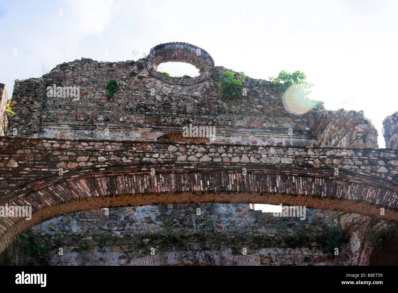 Flat Arch Dominican Church. Old Quarter, Panama City, Republic of ...