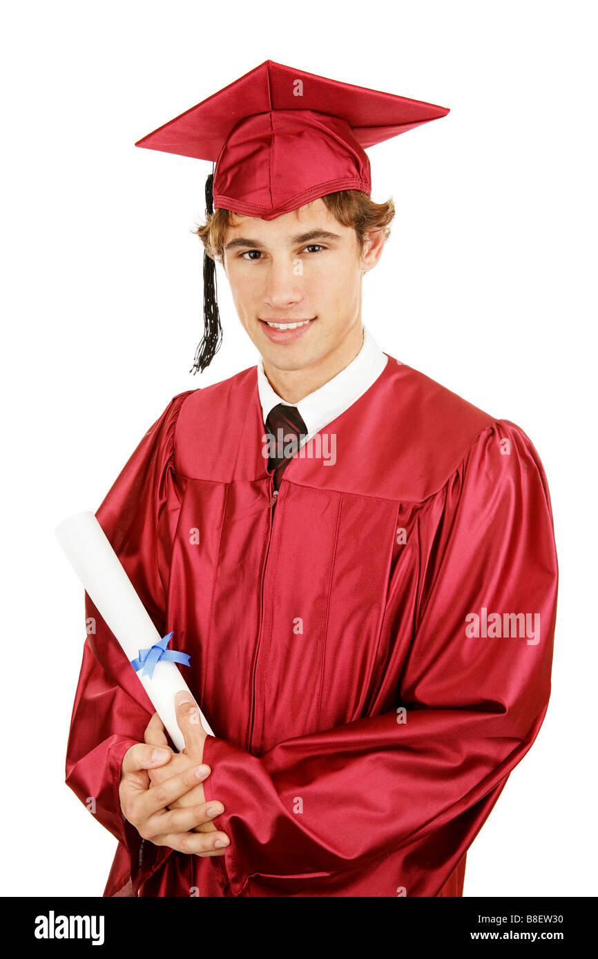 Portrait education certificate graduate Cut Out Stock Images & Pictures ...