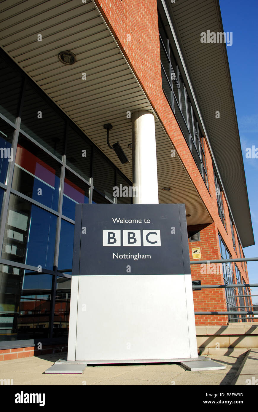BBC TV AND RADIO CENTRE.NOTTINGHAM Stock Photo - Alamy