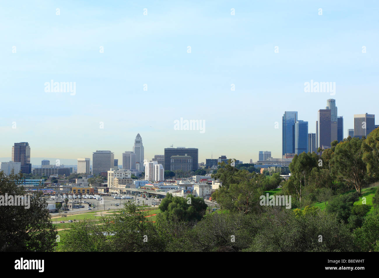 Los ángeles spring skyline hi-res stock photography and images - Alamy