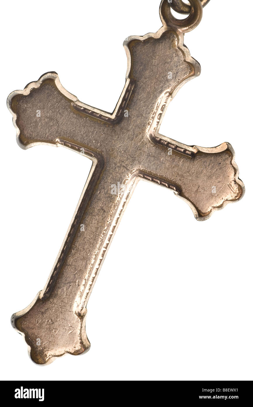 Antique Irish Cross isolated on white background Stock Photo - Alamy