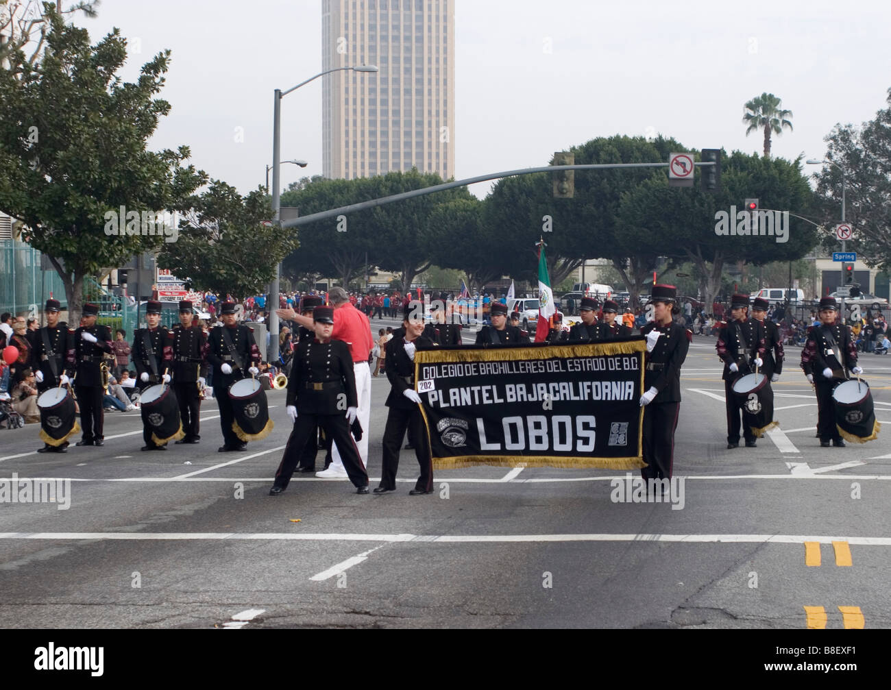 College marching drum corps from Baja California Mexico. Celebrate ...