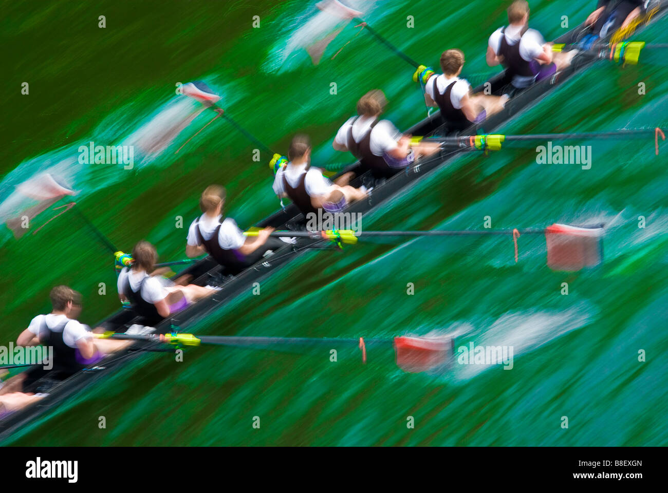 8 rowing shell hi-res stock photography and images - Alamy