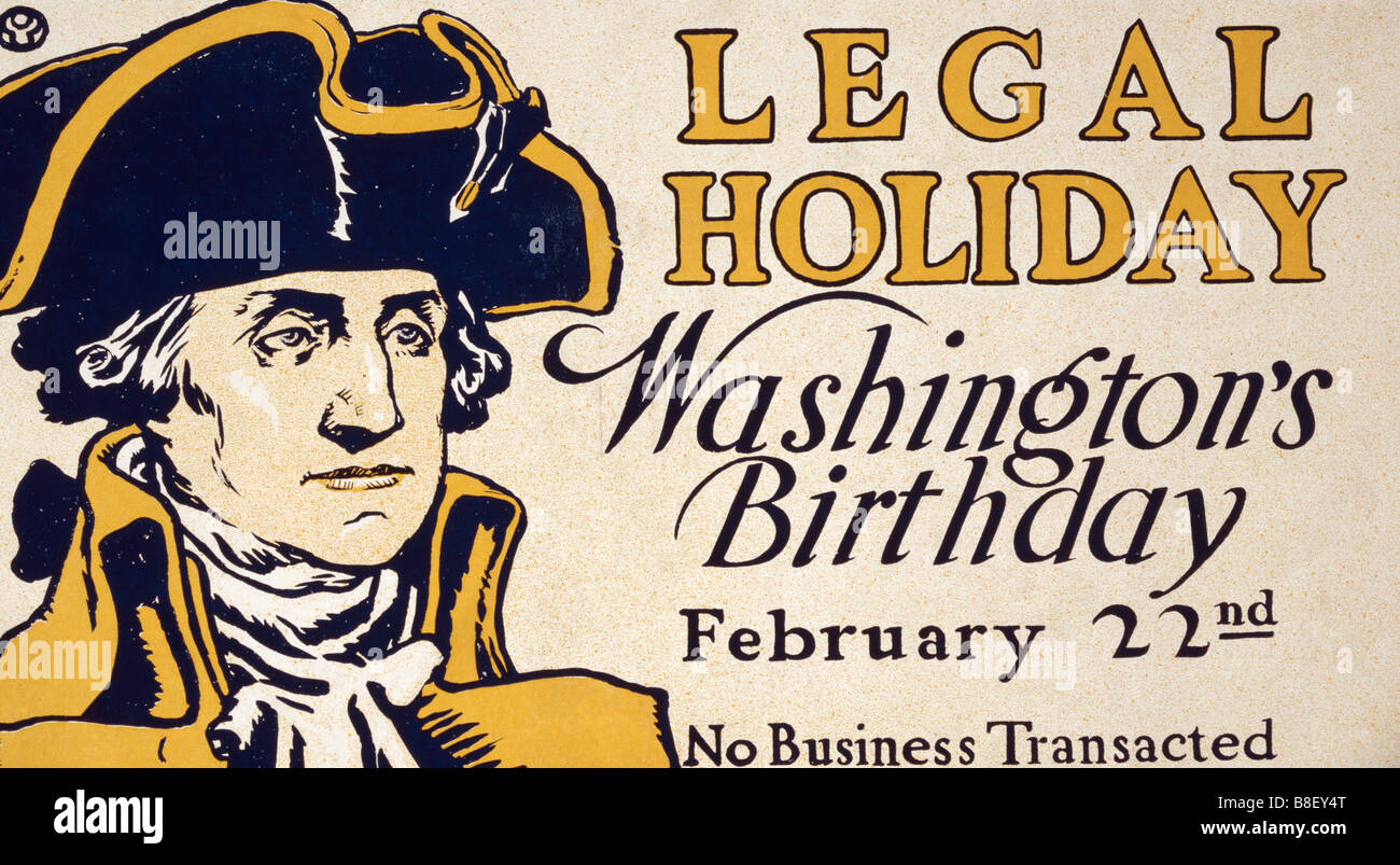 George washington birthday hi-res stock photography and images - Alamy