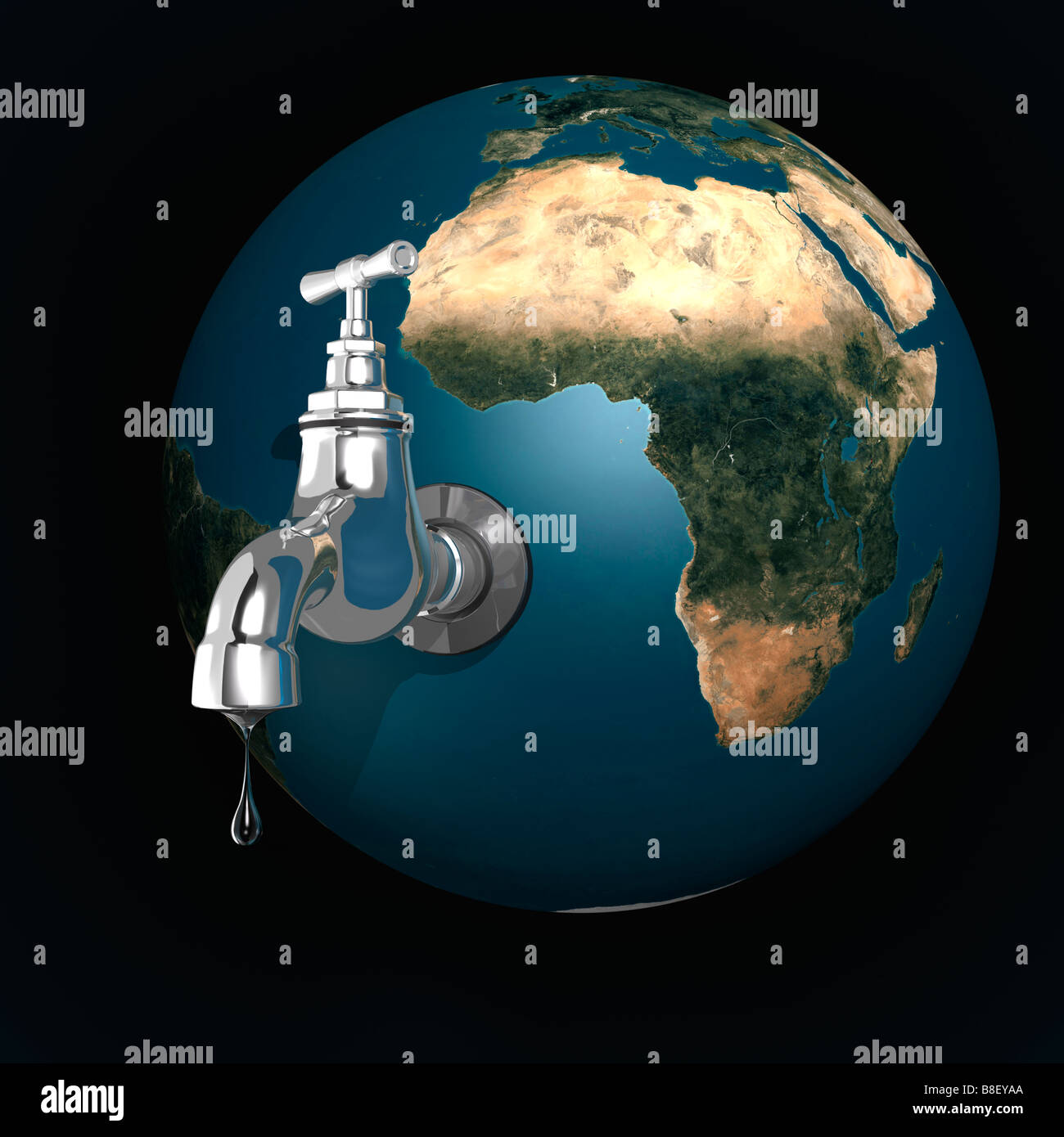 Water dripping from the Earth Stock Photo - Alamy