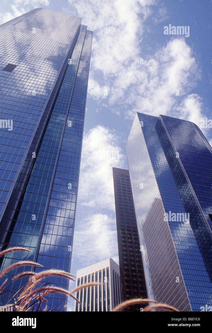 Buildings with Clouds in Sky Stock Photo - Alamy