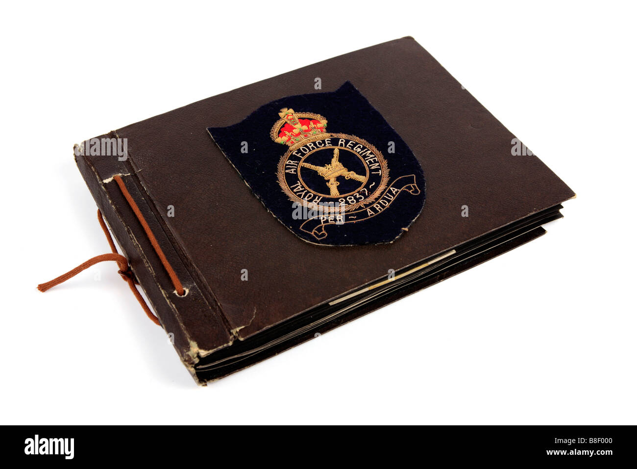 A WW2 Veteran s photo album against a white background Stock Photo - Alamy
