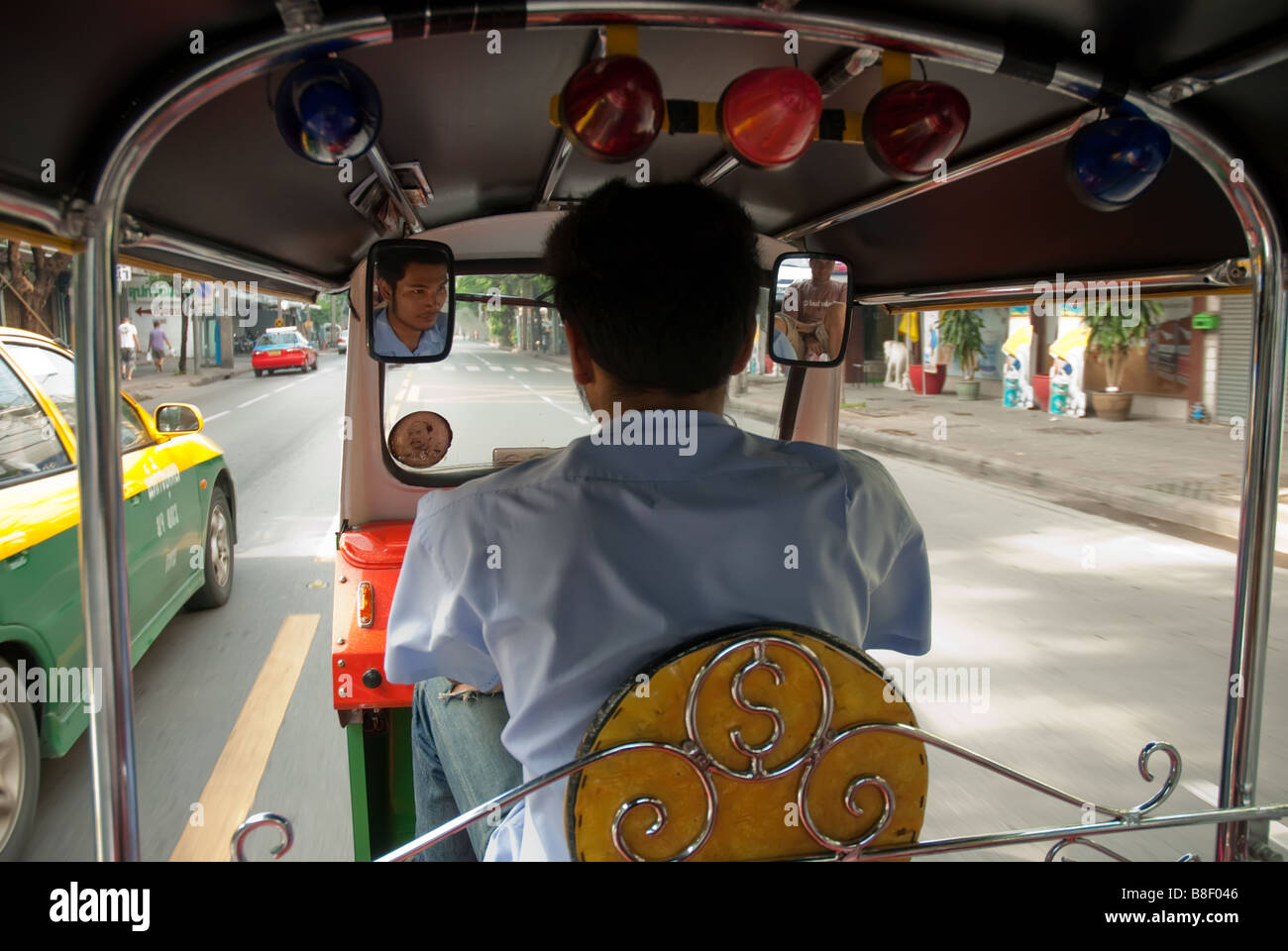 Tuk-tuk street view 1 Stock Photo - Alamy