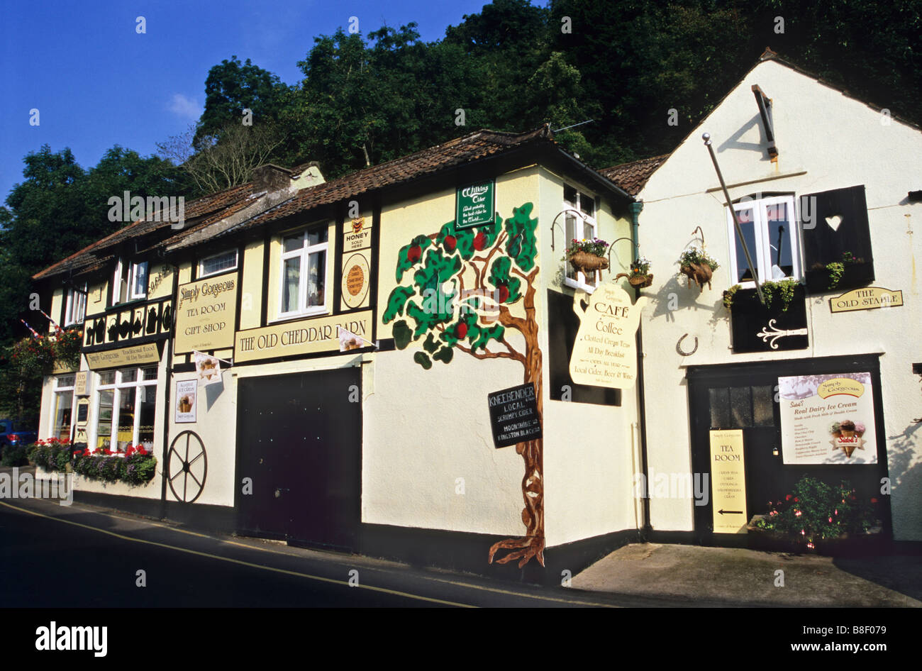 Restaurant, Cheddar Gorge, Somerset, UK Stock Photo - Alamy