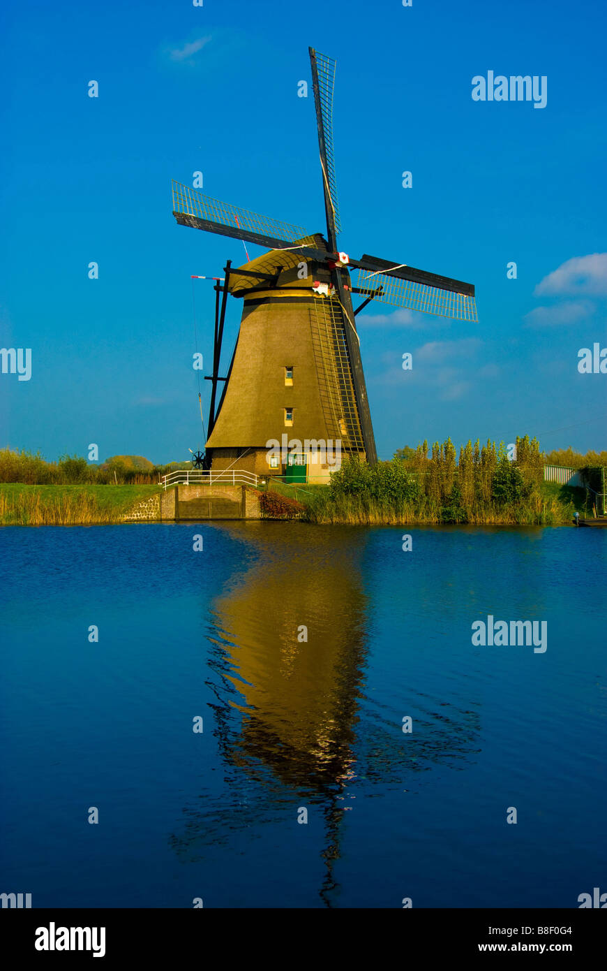 Traditional Dutch Windmill Stock Photo - Alamy