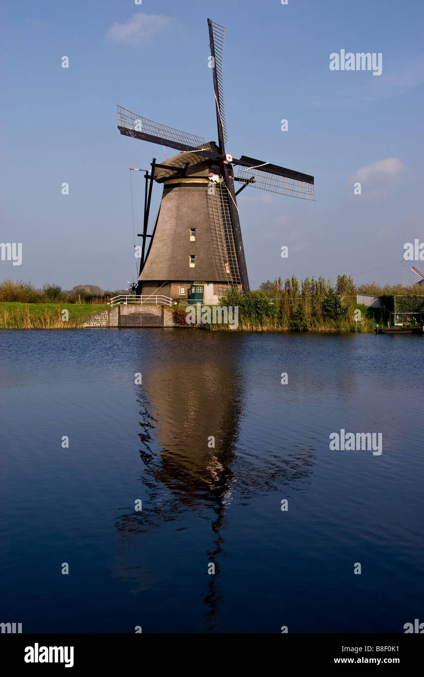 Traditional Dutch Windmill Stock Photo - Alamy