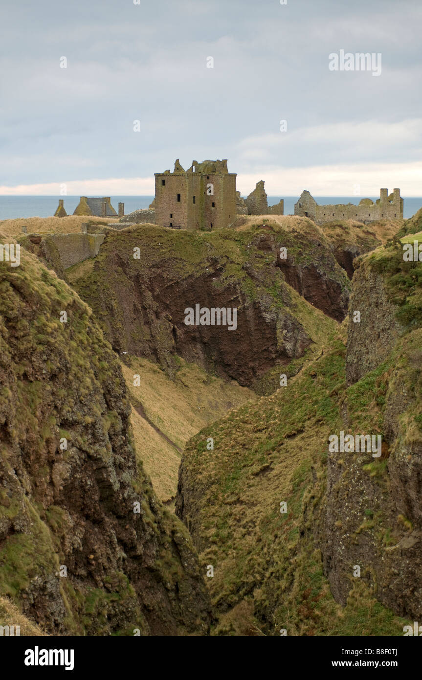 Dunnottar Castle near Stonehaven Aberdeenshire Grampian Region Highland ...