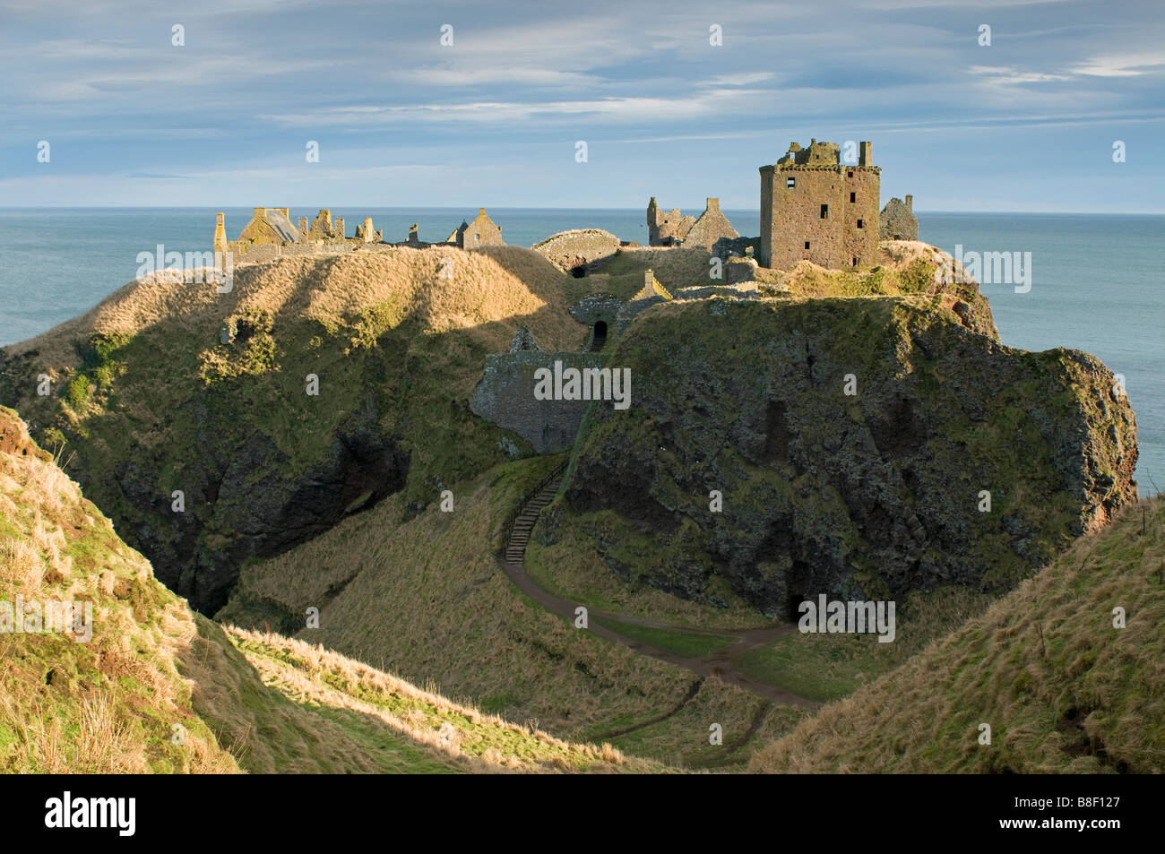 It was originally known as a pictish fortress hi-res stock photography ...