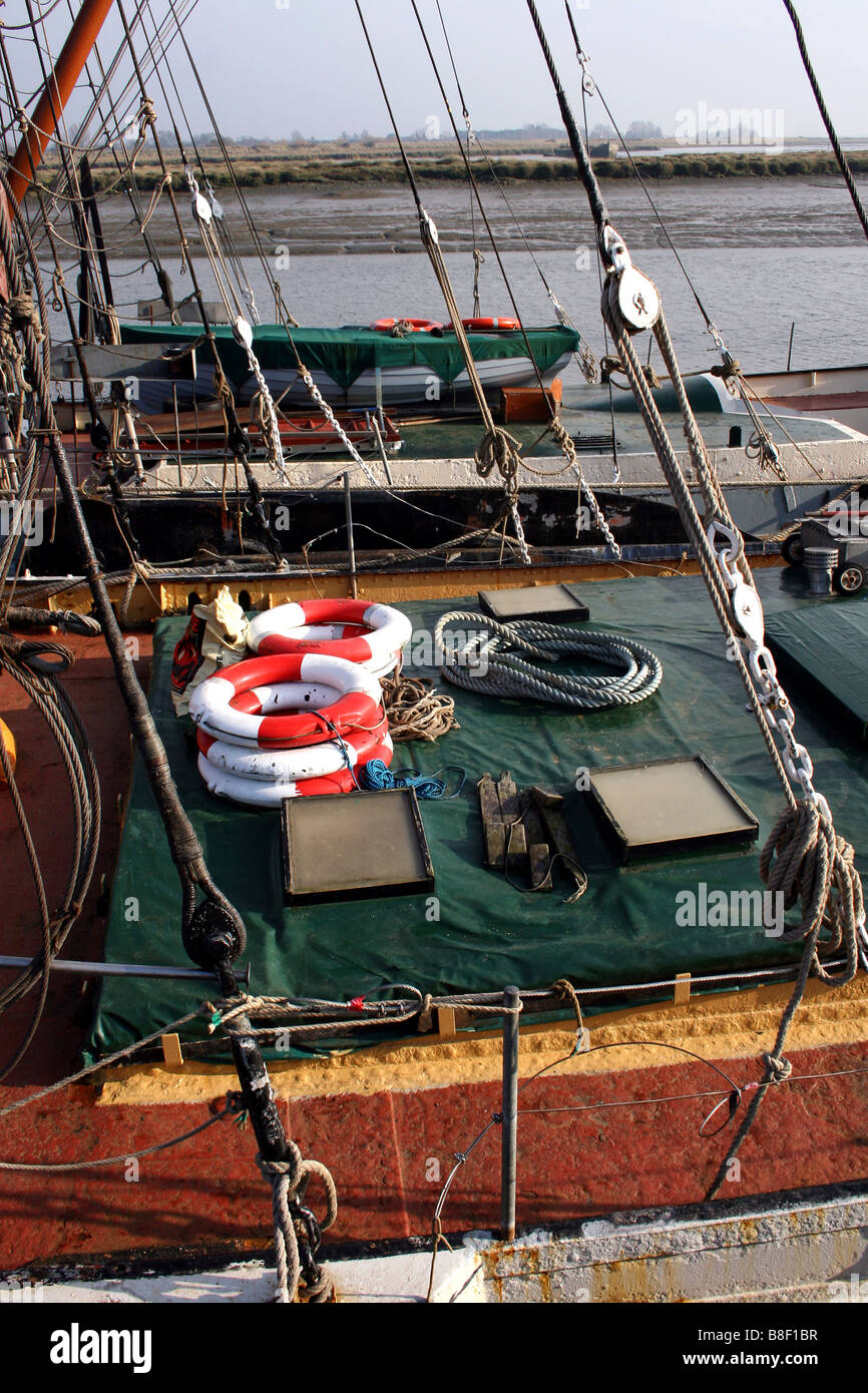 Thames barge maldon hi-res stock photography and images - Alamy