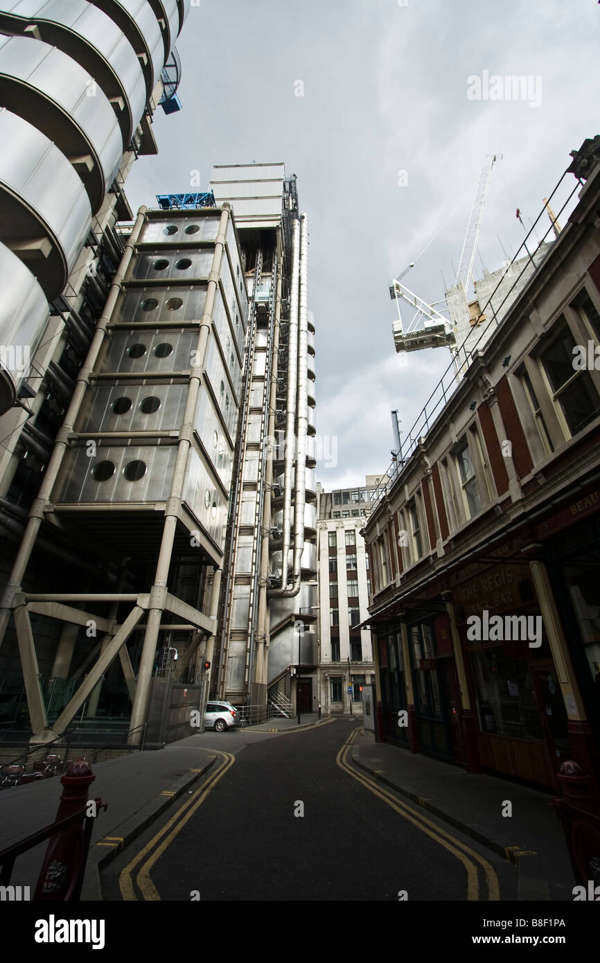 The Lloyd's Building (also known as The Inside-Out Building) is the ...