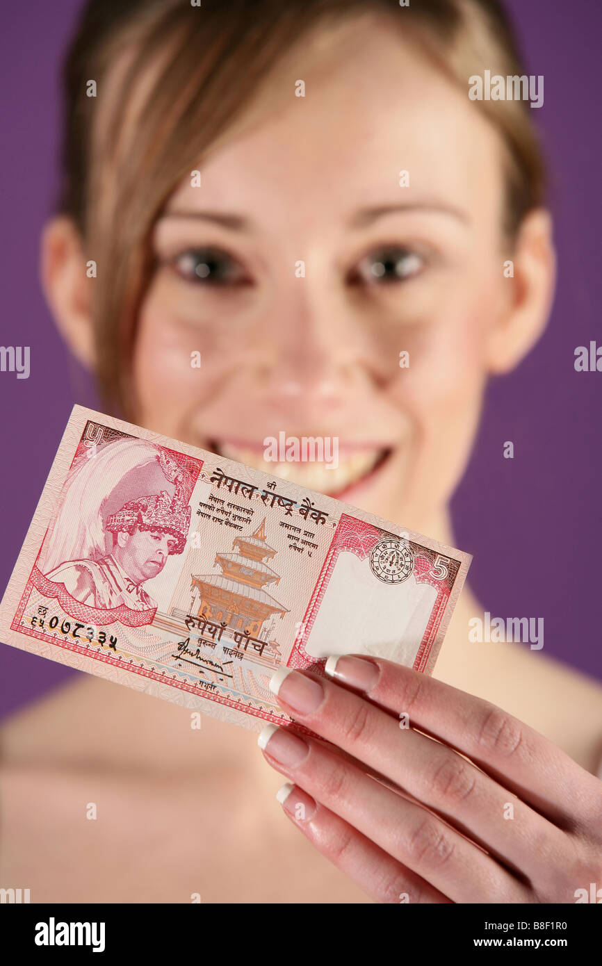 Nepalese rupees hi-res stock photography and images - Alamy