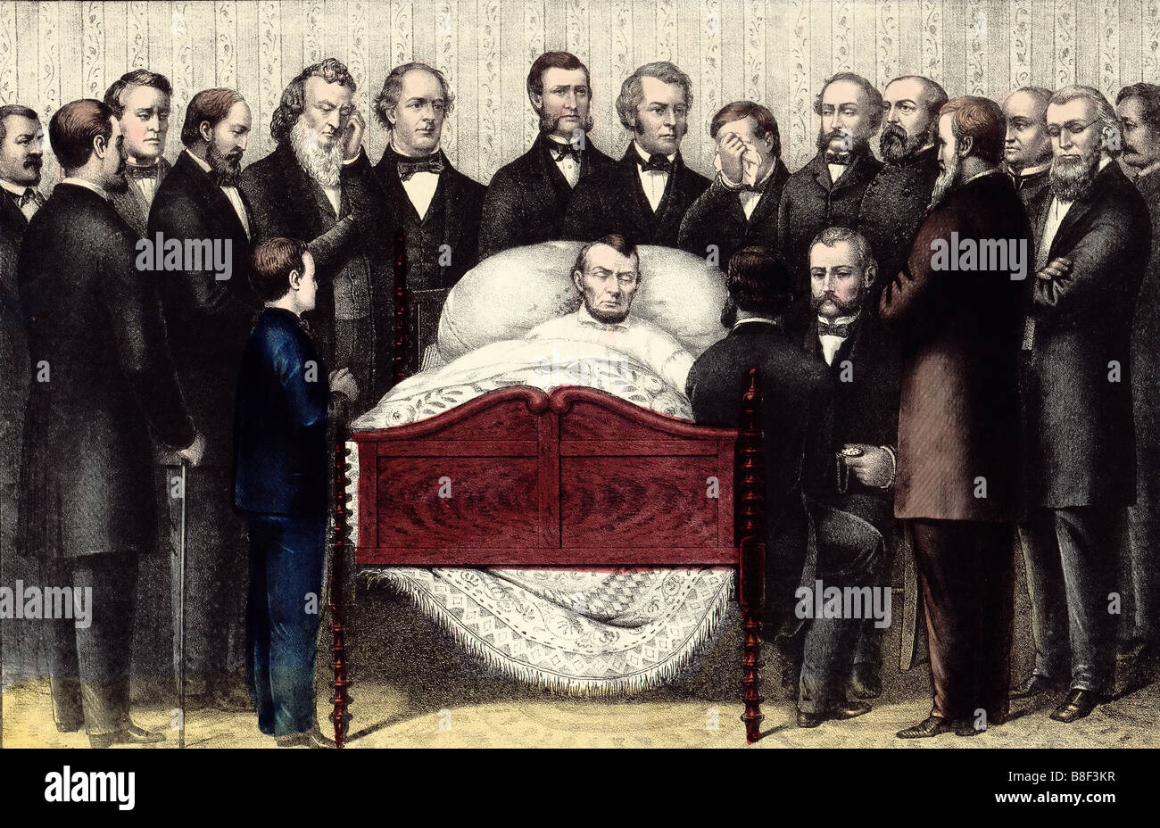 President abraham lincoln death hi-res stock photography and images - Alamy