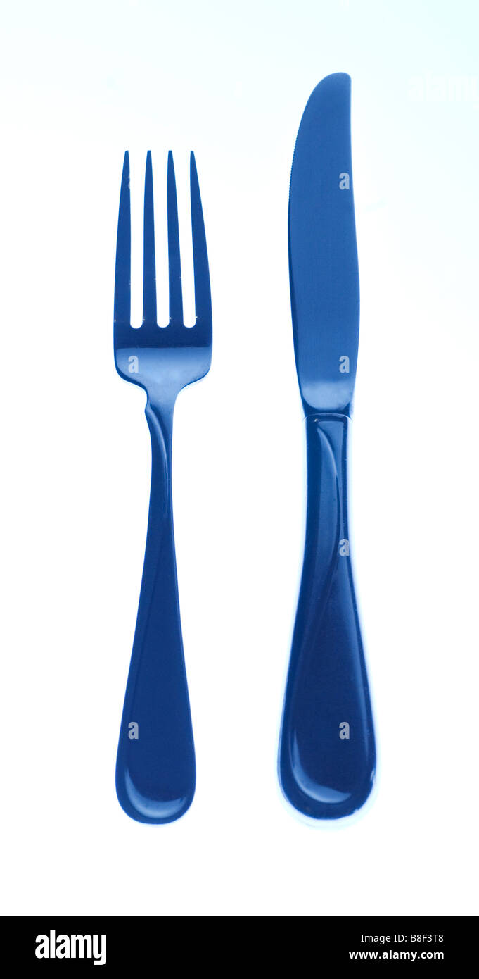 knife and fork Stock Photo - Alamy