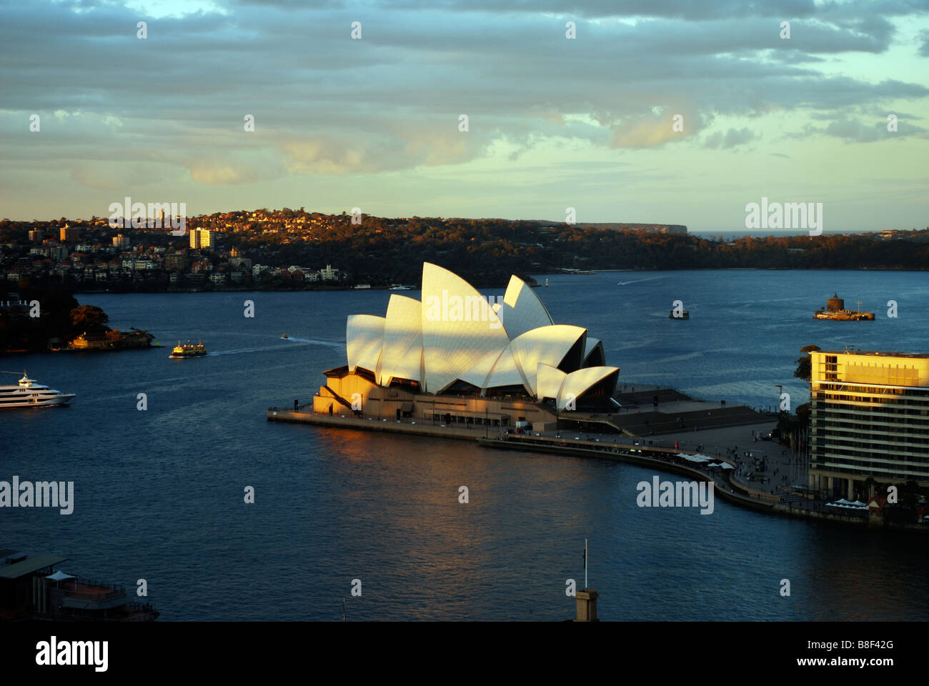 Late winter afternoon shot of Sydney Opera House Stock Photo - Alamy