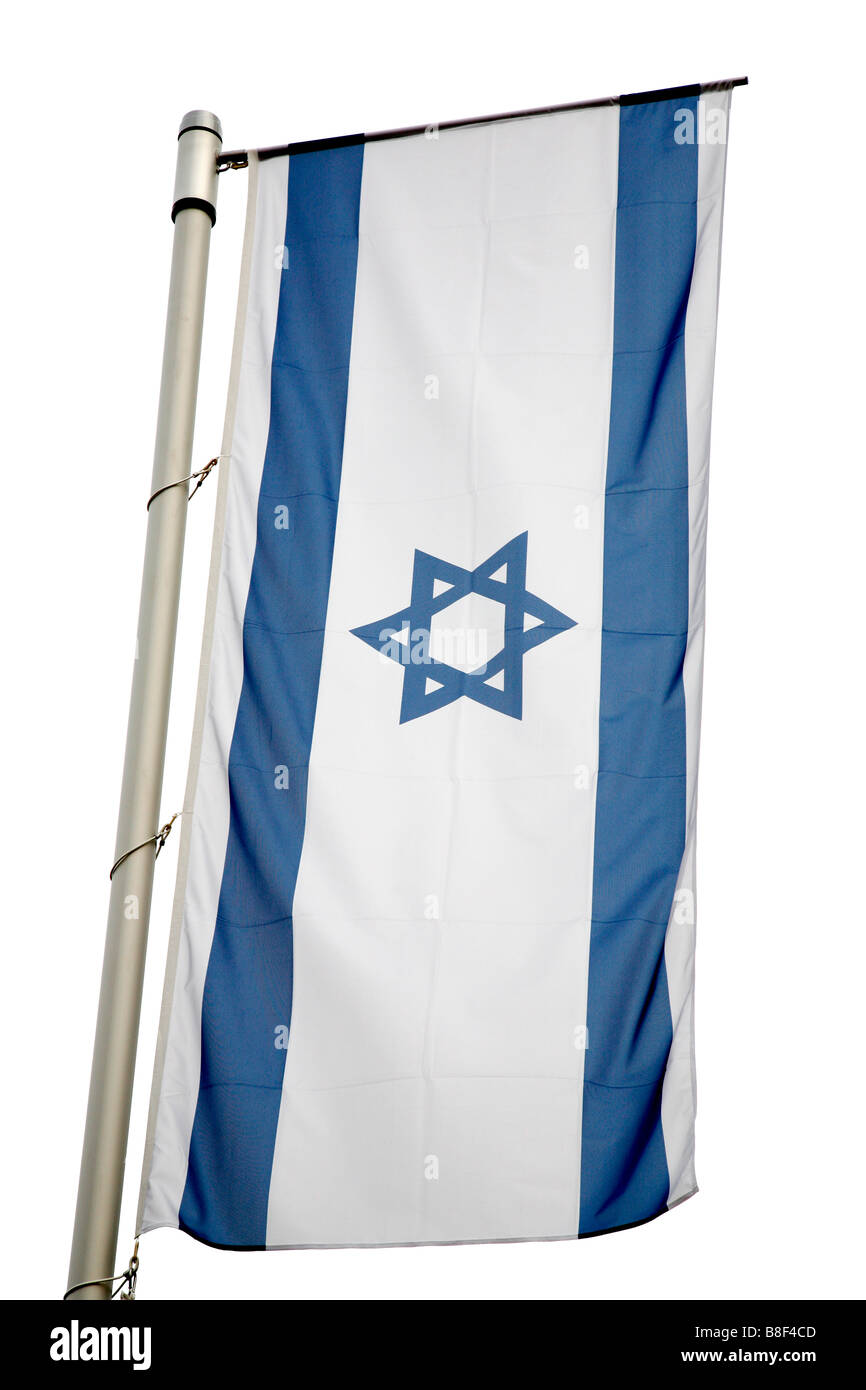 Israeli national flag Stock Photo - Alamy