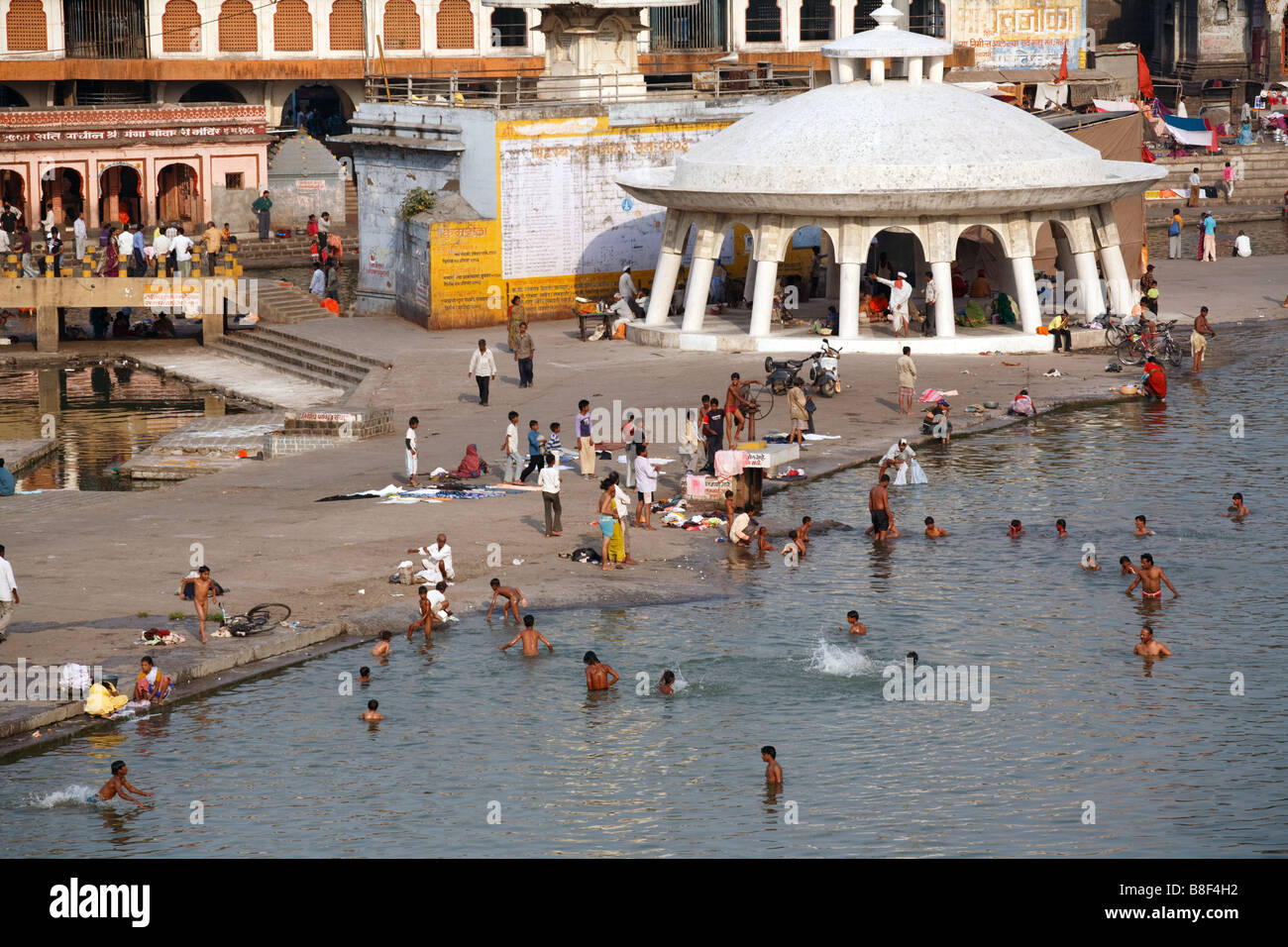India maharashtra nashik godavari river hi-res stock photography and ...