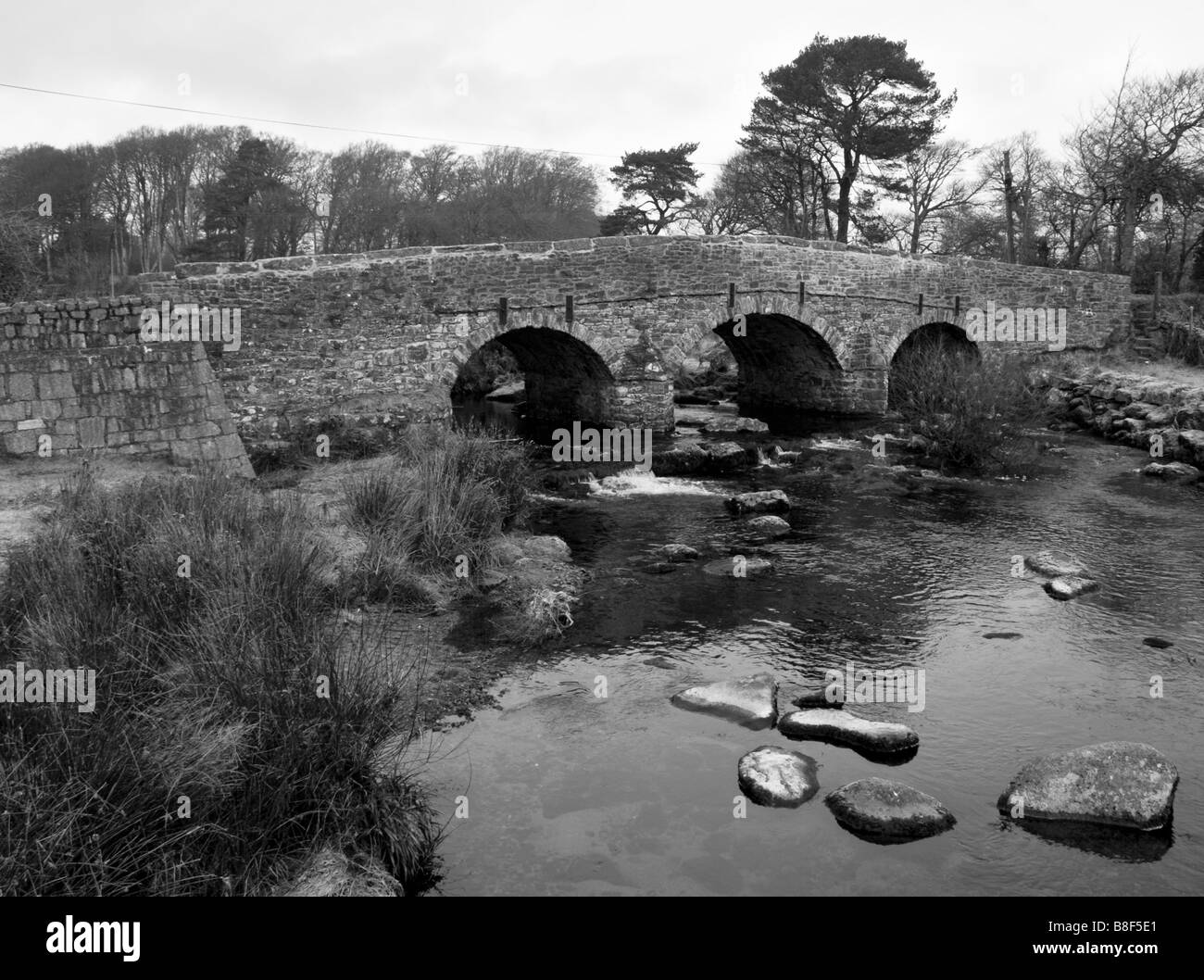 Postbridge Black and White Stock Photos & Images - Alamy