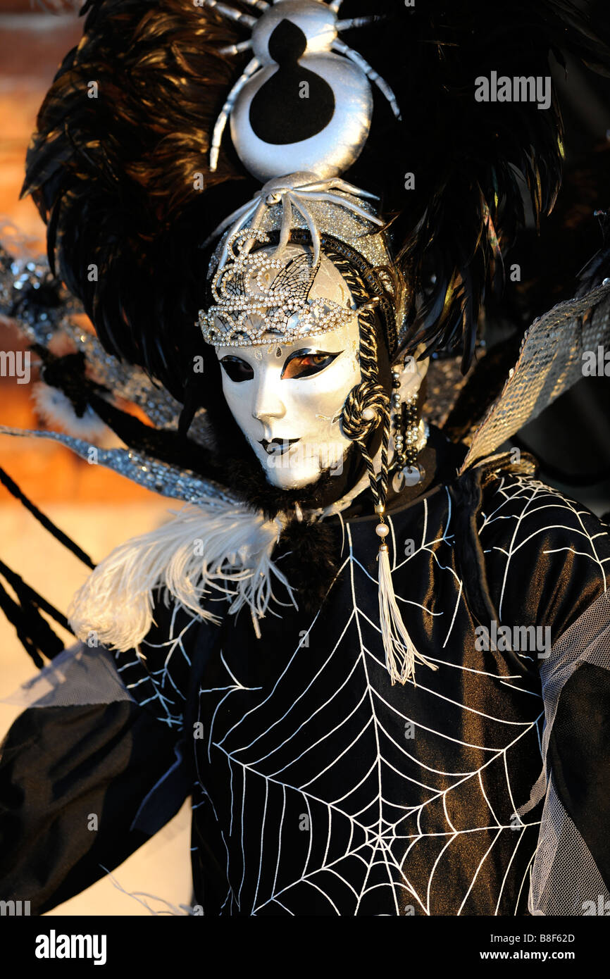 Carnival Character at Venice Carnival 2009 Stock Photo - Alamy