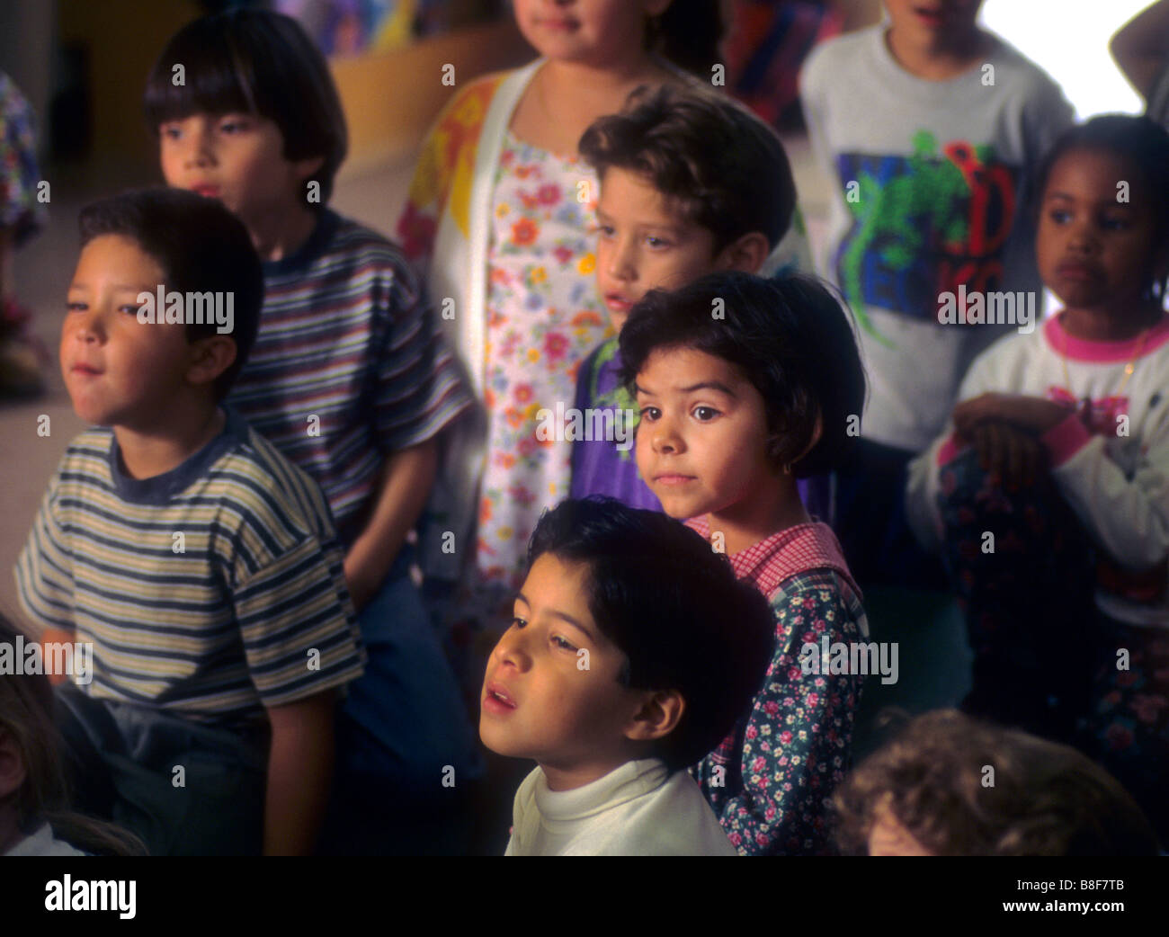 Girl listen attentive class hi-res stock photography and images - Alamy