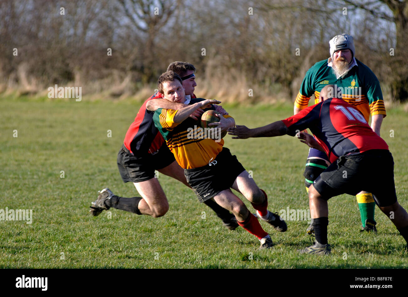 Old rugby players hi-res stock photography and images - Alamy