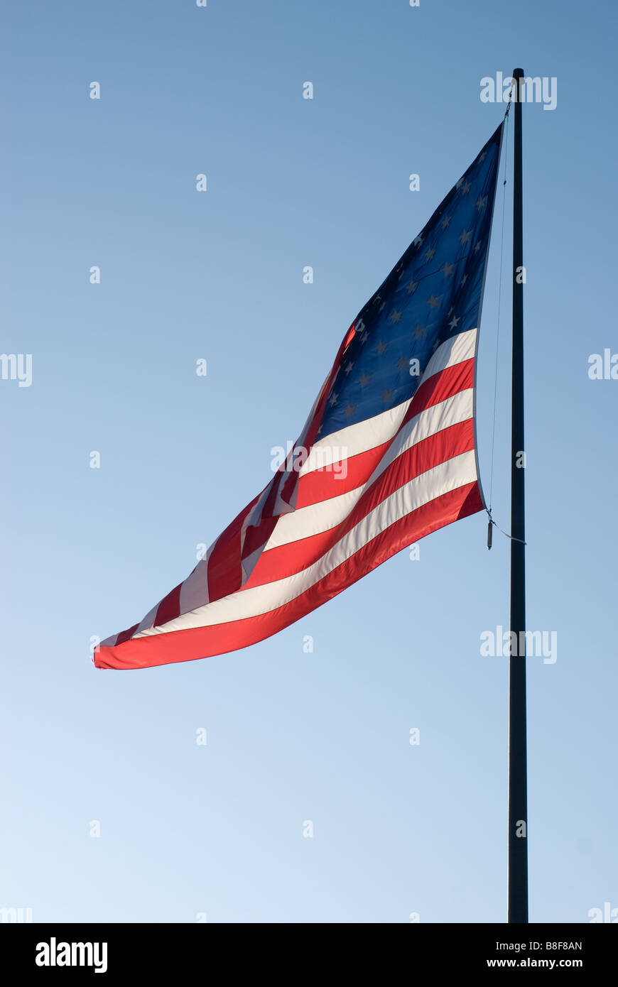 Lit flag hi-res stock photography and images - Alamy
