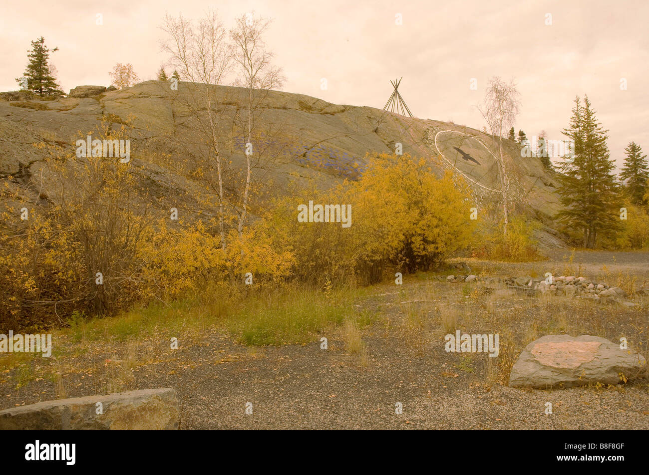 Yellowknife Northwest territories canada Stock Photo - Alamy