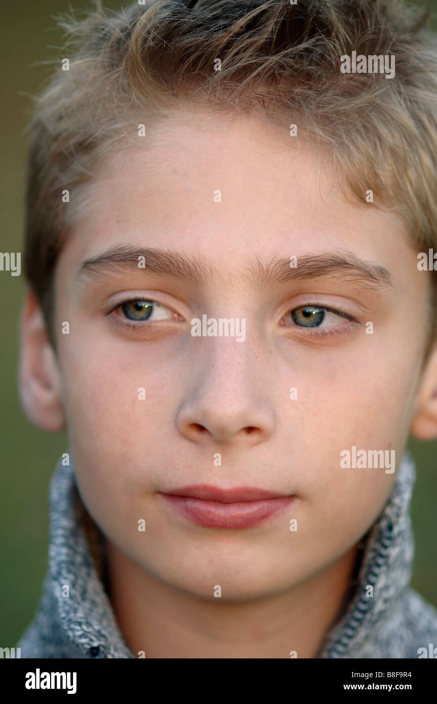 Portrait of a boy Stock Photo - Alamy