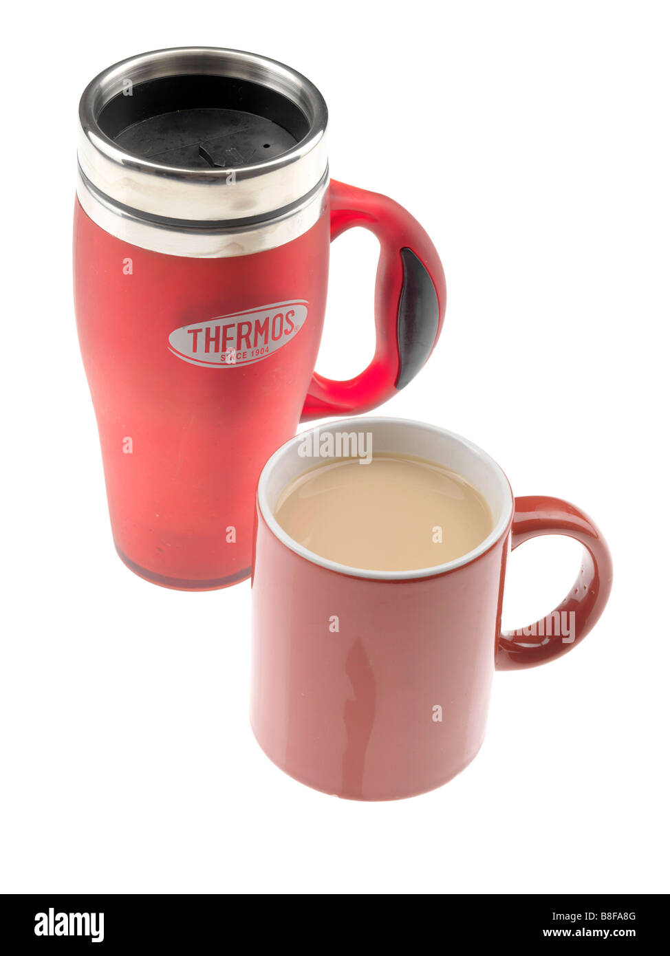 Thermos flask with cups hi-res stock photography and images - Alamy