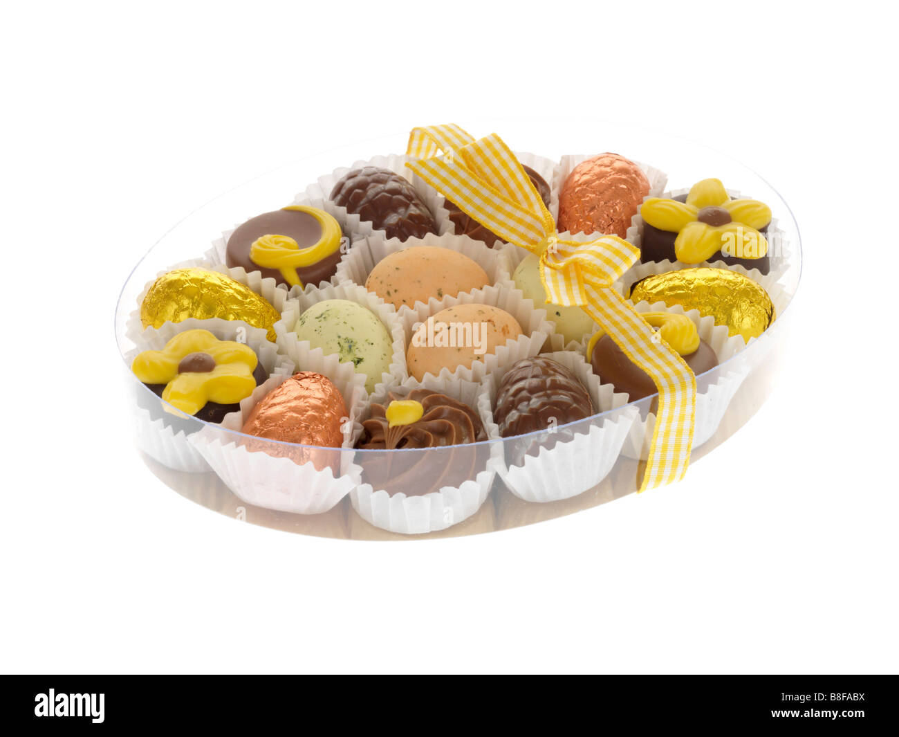 Box Of Luxury Assorted Mixed Plain And Milk Chocolates Easter ...
