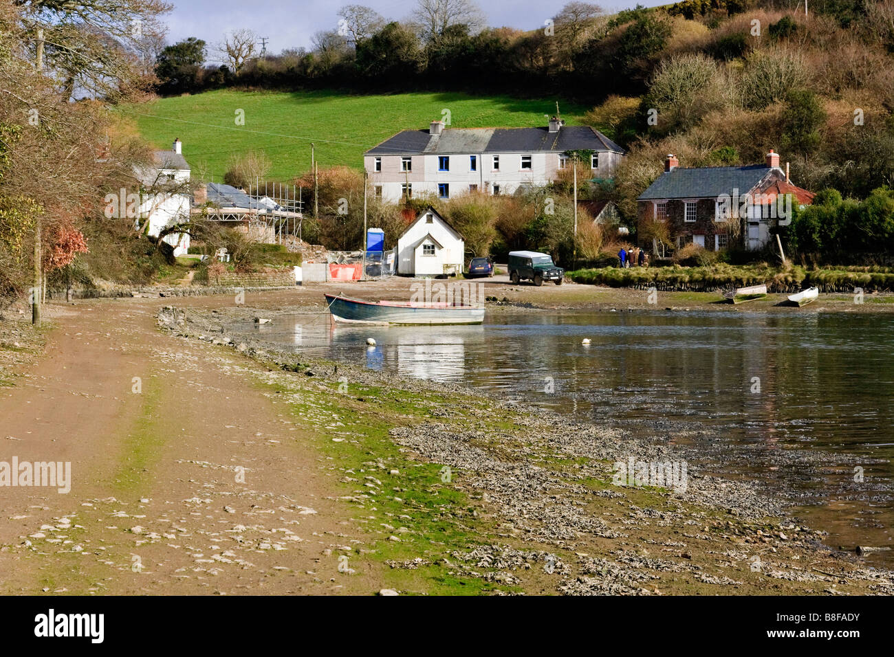 Coombe Creek, Kea, Cornwall Stock Photo - Alamy