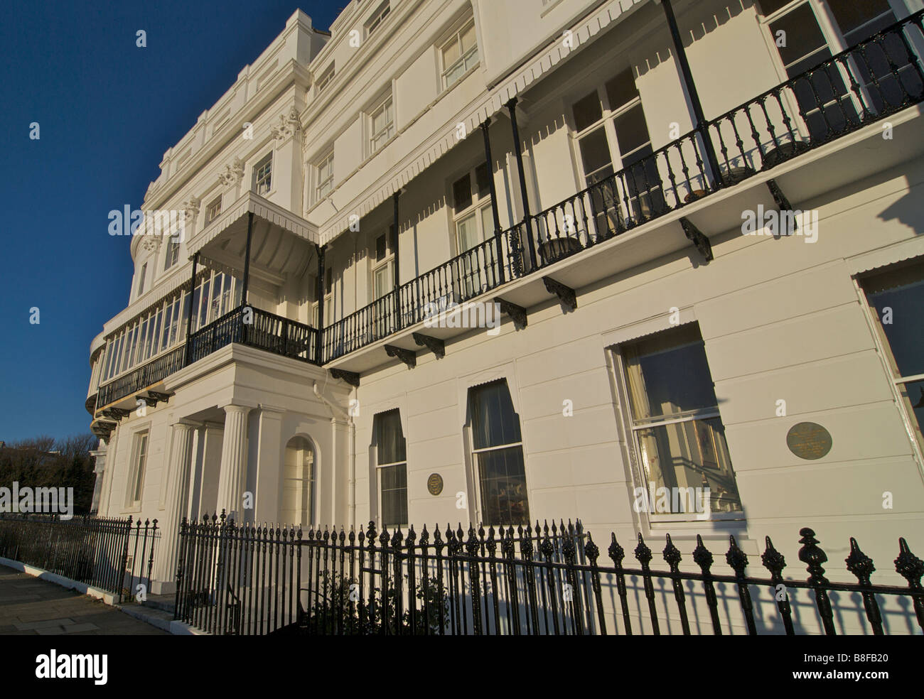 Lewes Crescent, Kemptown, Brighton. Grade I listed Regency architecture ...