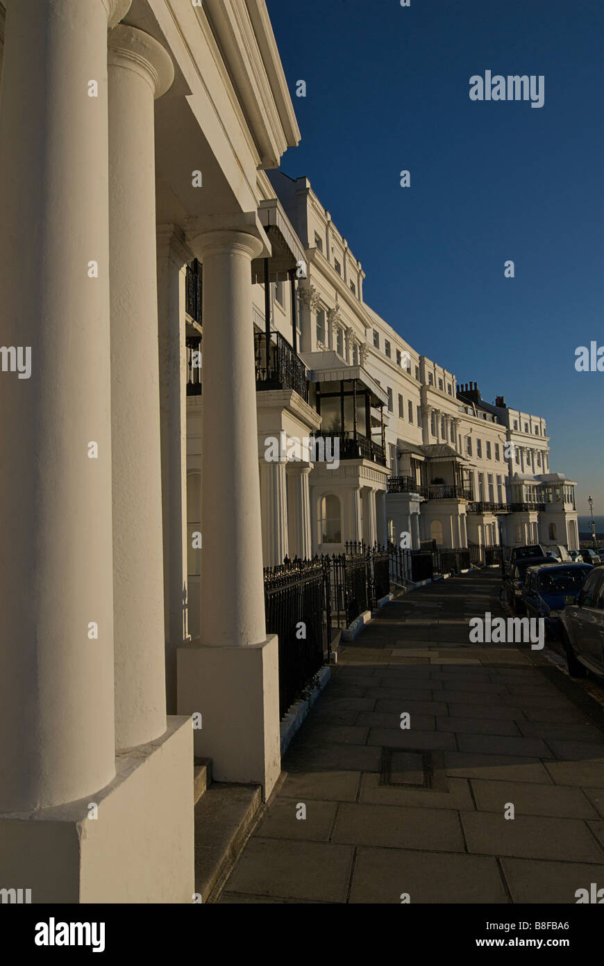 Lewes Crescent, Kemptown, Brighton. Grade I listed Regency architecture ...
