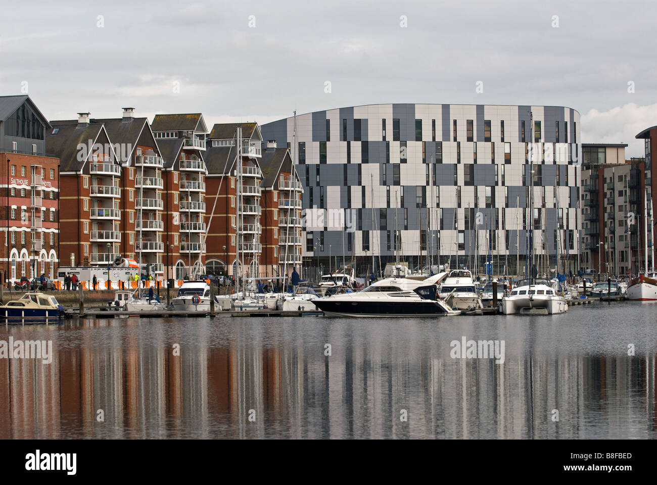 Suffolk New College, Neptune Quay, Ipswich, Suffolk, UK Stock Photo - Alamy