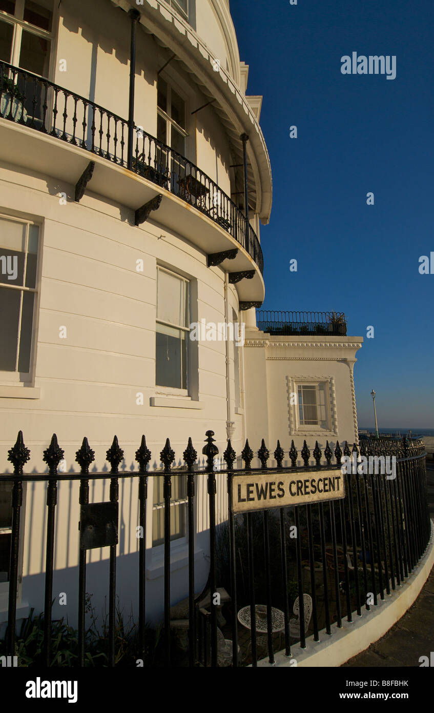 Lewes Crescent, Kemptown, Brighton. Grade I listed Regency architecture ...
