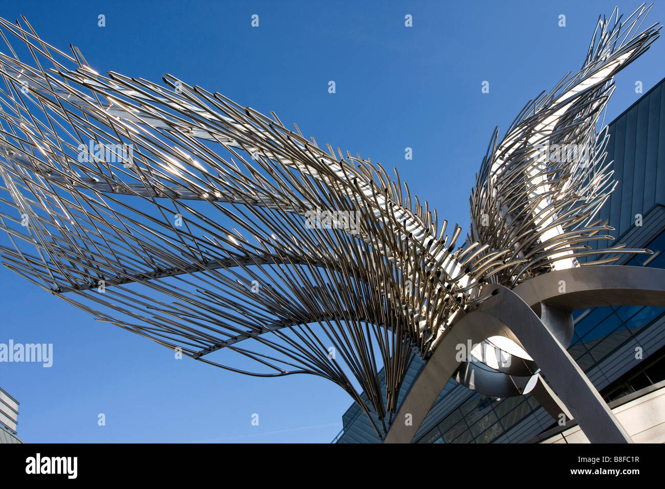 Angel wings sculpture angel central hi-res stock photography and images ...